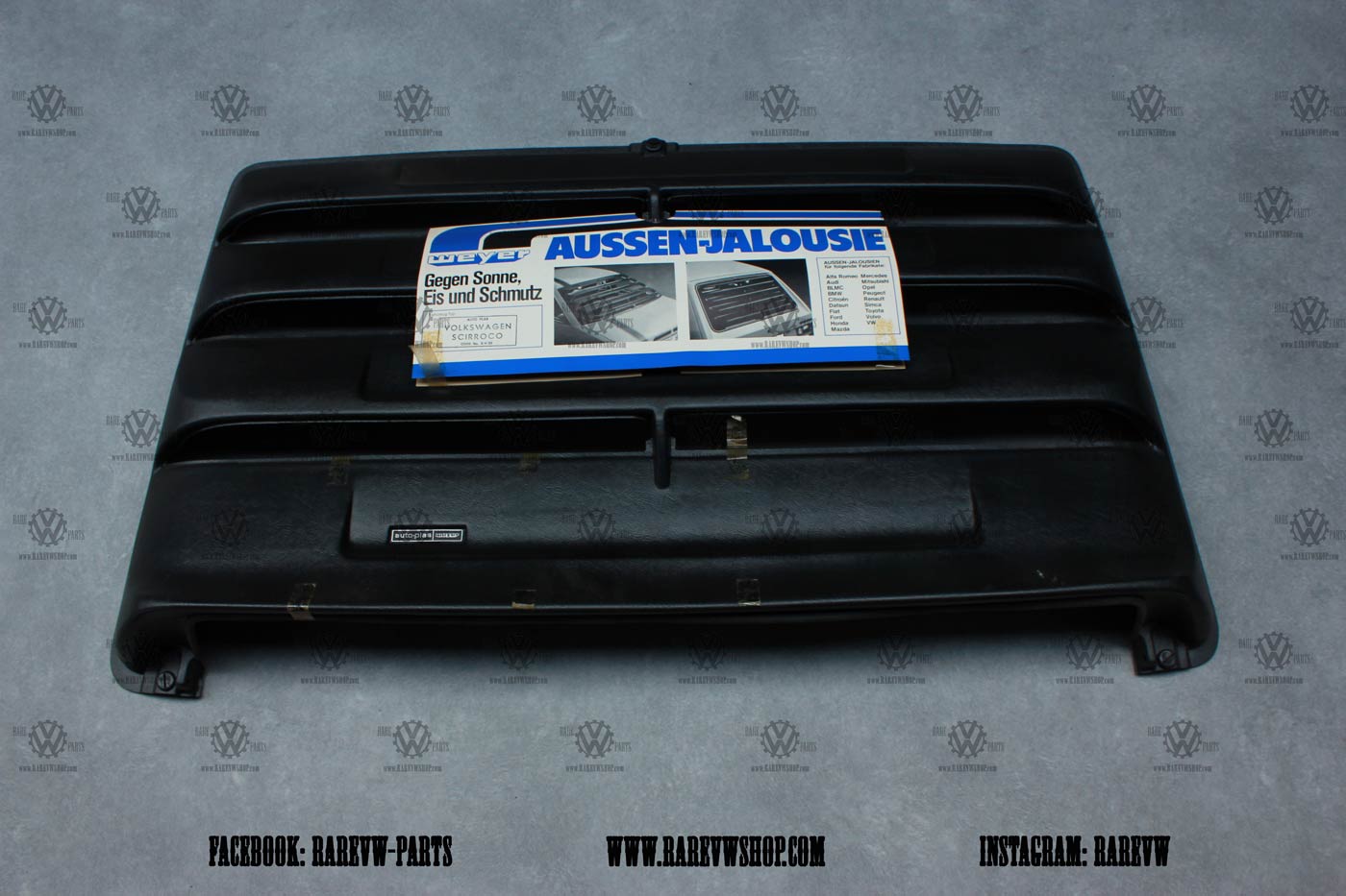 MK1 Golf / Jetta / Caddy - OEM Front Bumper - RARE VW SHOP
